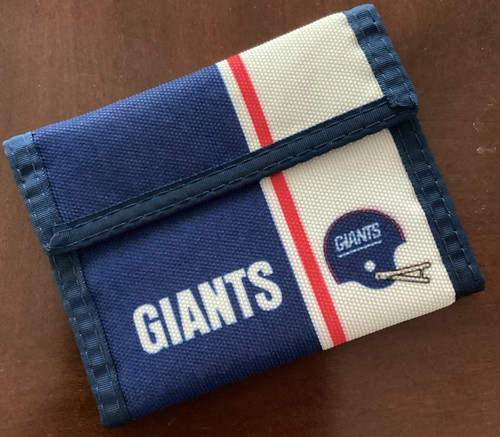 Vintage 1980s NY Giants NFL Wallet Rainbow of California USA Made Retro ...