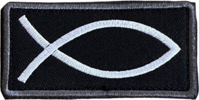 FISH JESUS CHRIST FISHERMAN CHRISTIANITY TACTICAL SWAT HOOK PATCH | eBay