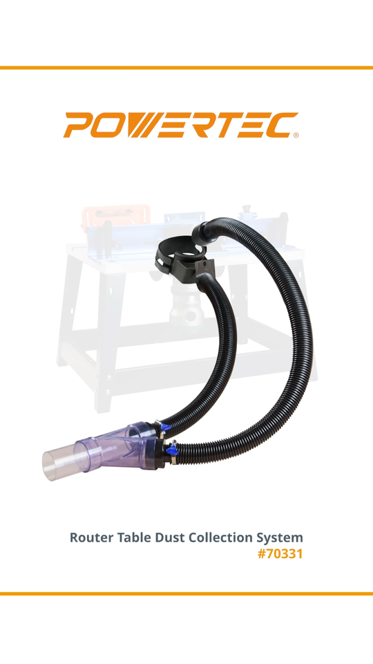 POWERTEC 70331 Workshop Dust Collection System for Router Tables | eBay
