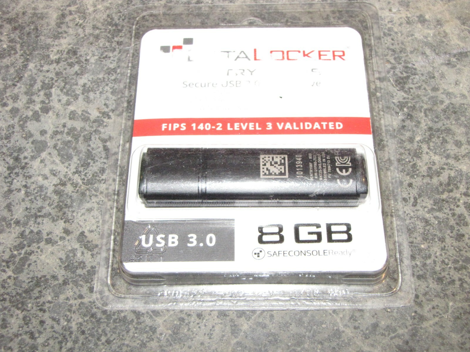 DataLocker Sentry 3 FIPS Secure USB 3.0 Flash Drive 8GB | eBay