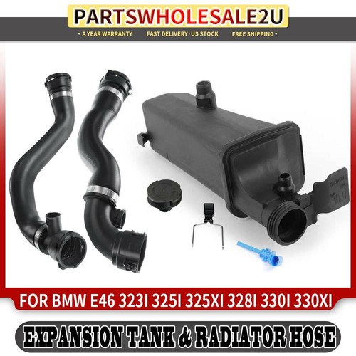 3x Coolant Reservoir Expansion Tank Upper + Lower Radiator Hose Kit for ...