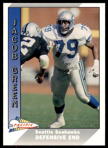 1991 Pacific Jacob Green . Seattle Seahawks #478 | eBay
