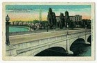 Bridge Spanning Tidal Basin to Potomac Park from Washington DC 1933 ...