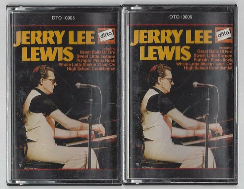 Jerry Lee Lewis 2 Cassette Set Ditto DTO 10005 | eBay