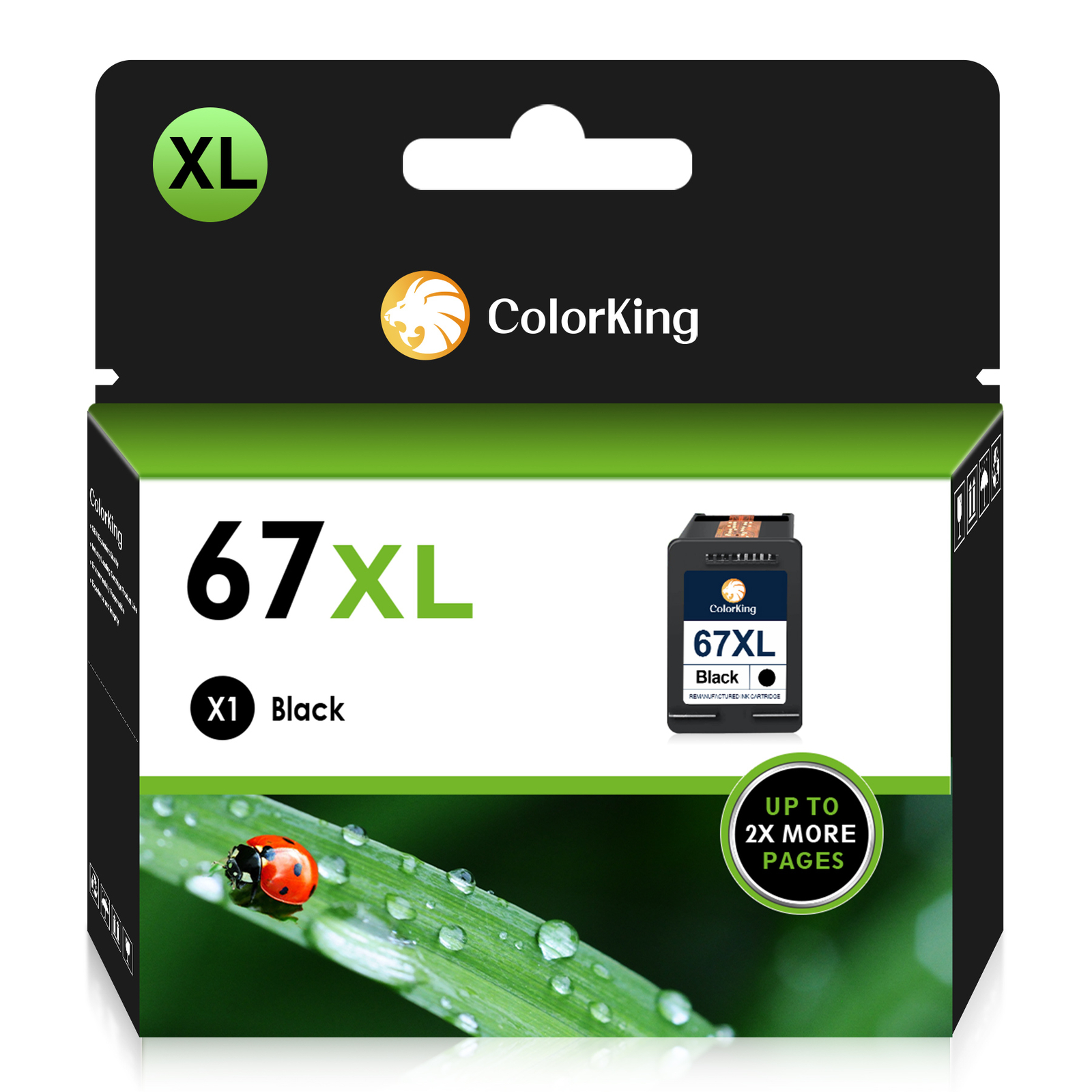 67XL Ink Cartridges for HP 67 XL Deskjet 2755 4155 4158 Envy 6010 6055 ...