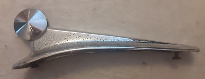 Vintage 1949 Ford Hood Ornament Badge Emblem Trim Metal Chrome FOMOCO ...