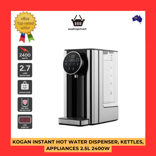 Kogan Instant Hot Water Dispenser, Kettles, Appliances 2.5L 2400W ...