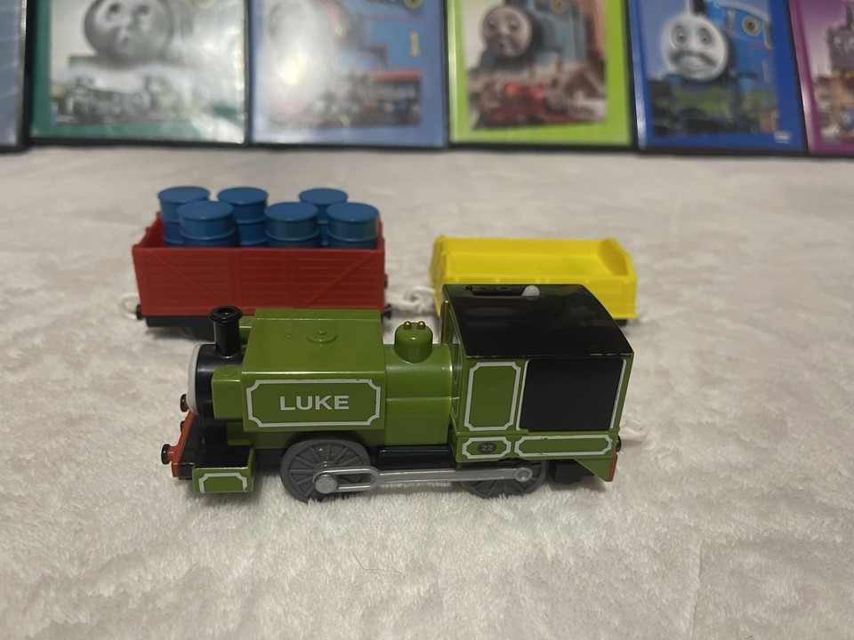 Thomas & Friends Tomy Plarail Luke With Trucks | eBay