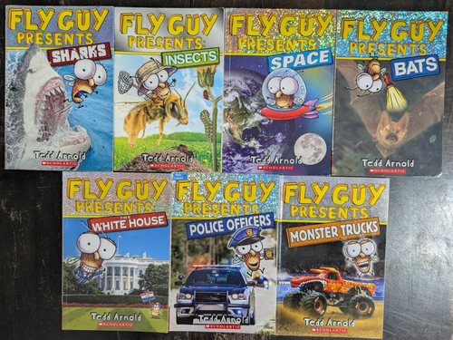 Fly Guy Presents Non Fiction Reader Books 7 Lot Children's Scholastic ...