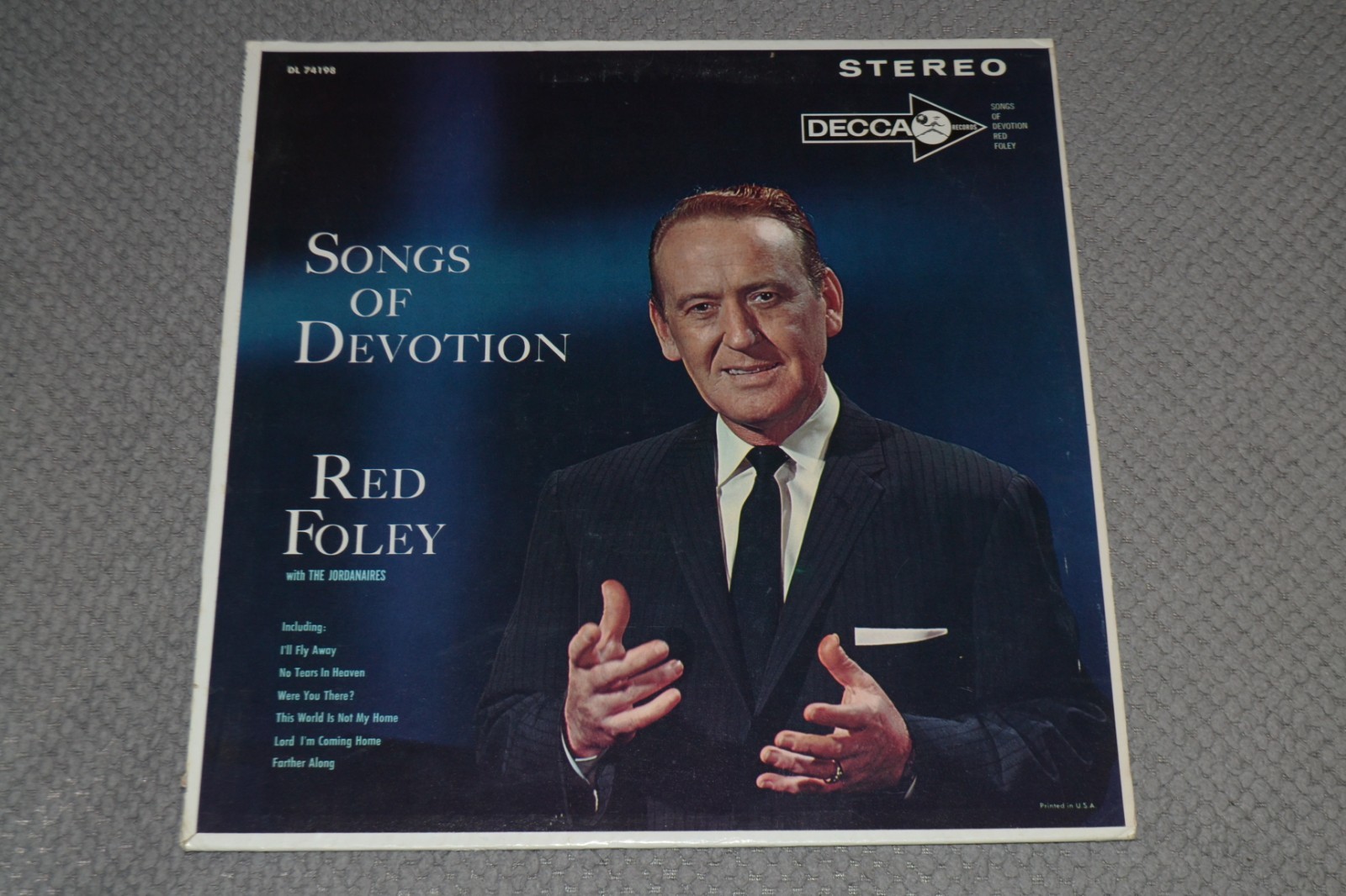 Red Foley~Songs of Devotion with the Jordanaires~1961 Country Gospel ...
