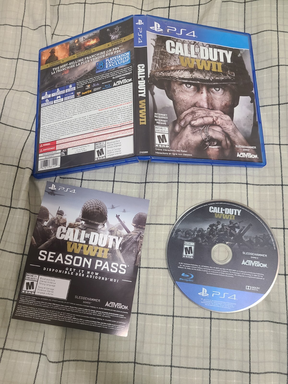 Call Of Duty WWII WW2 (Playstation 4, PS4, Complete, & Tested) | eBay