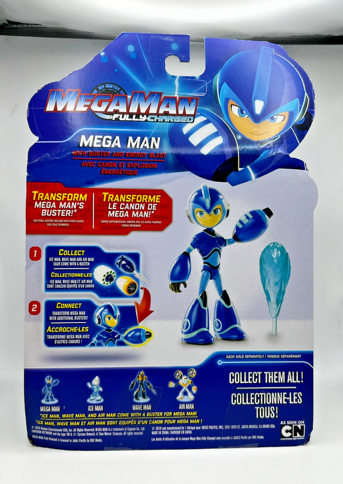 Megaman Fully Charged Mega Man Action Figure Jakks Pacific | eBay