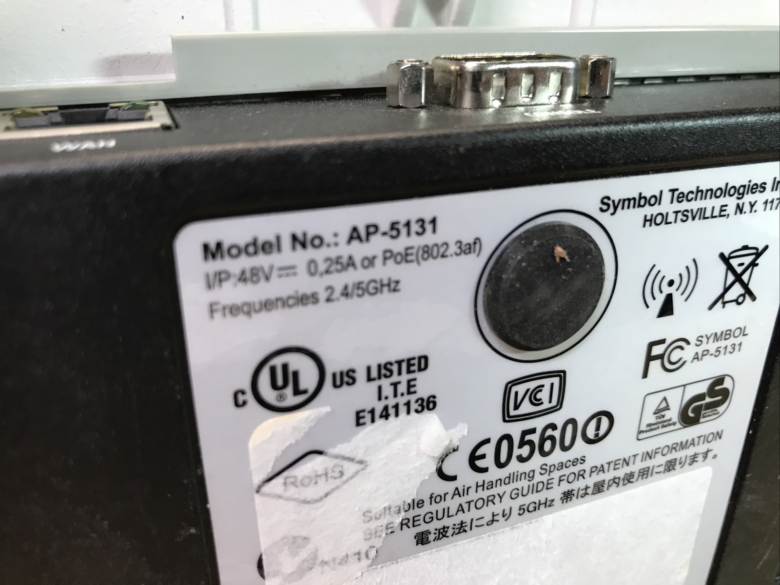 1 PAIR Motorola/Symbol AP-5131 Wireless Access Point Each w/1 High-Gain ...