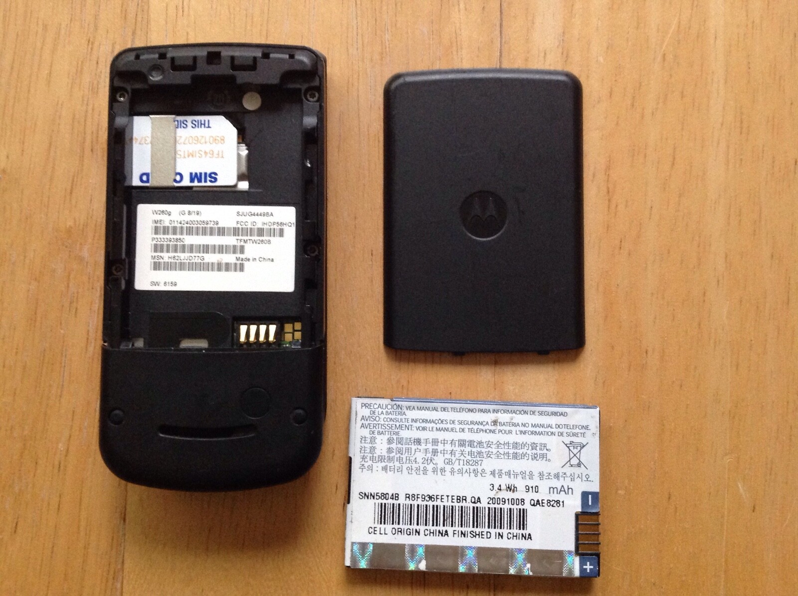 Motorola W series W260g - Black ( TracFone ) Flip Cellular Phone | eBay