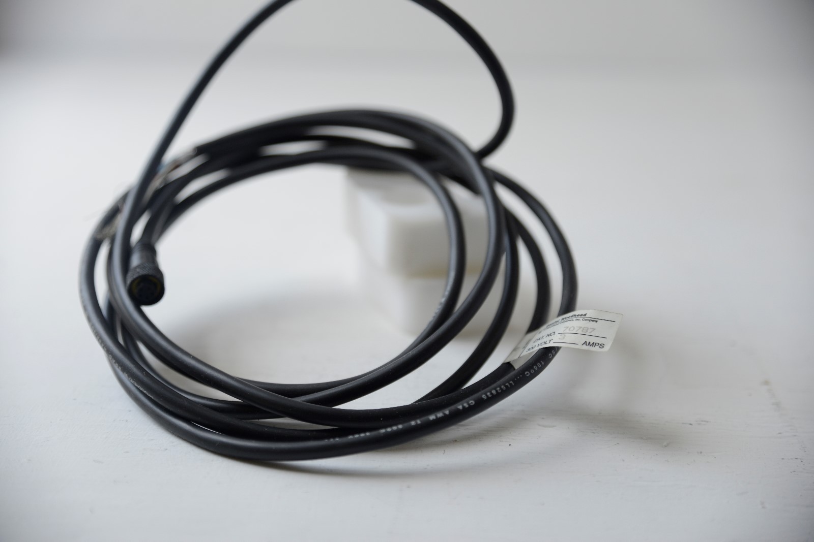 DANIEL WOODHEAD BRAD HARRISON CABLE 70787 300V 3AMPS 10' CABLE | eBay