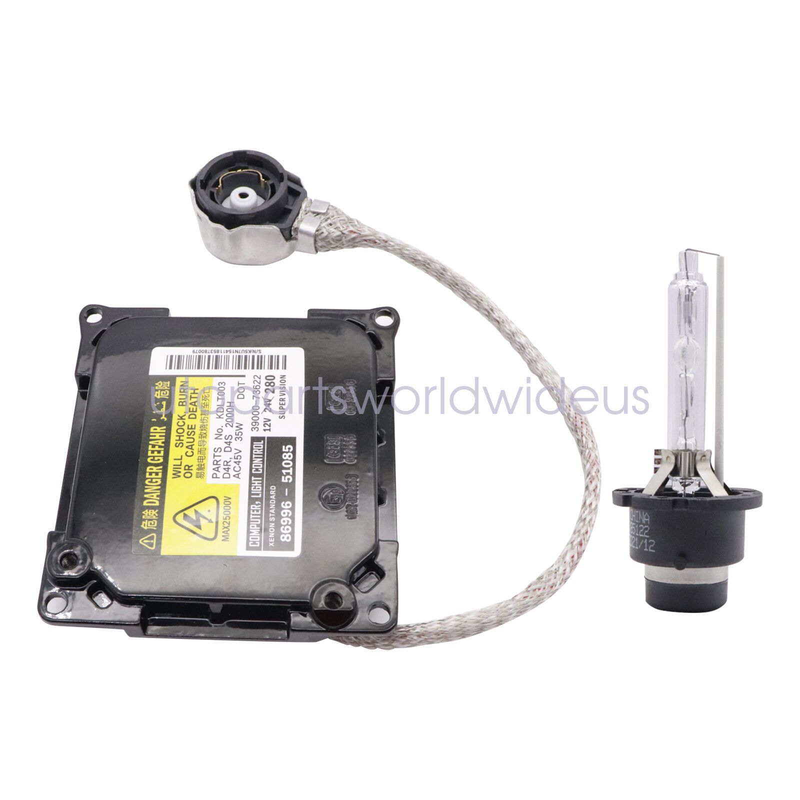 New fit Lexus IS 250 350 Xenon Ballast Igniter HID D4S Bulb Kit ...