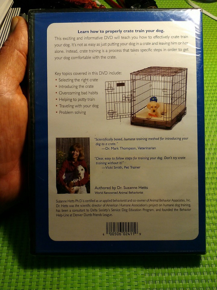 Petsmart Crate Training The Right Way Dvd Training Series Disc 1 | eBay