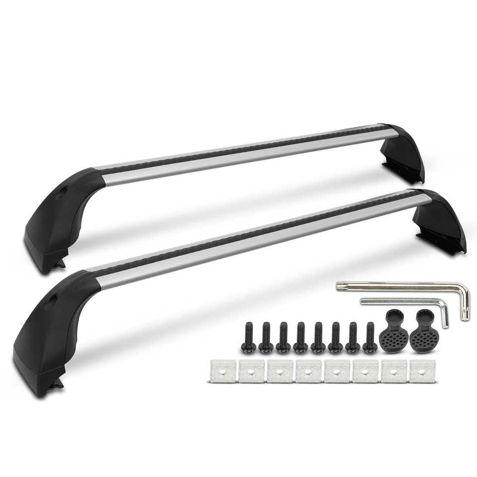 2x Aluminum Alloy Roof Rack Rails Cross Bars for Toyota Corolla 2019 ...