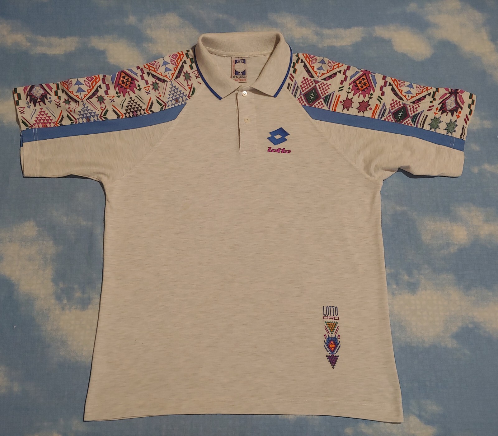 POLO-T-shirt vintage LOTTO for BORIS BECKER tg.M circa RARE | eBay
