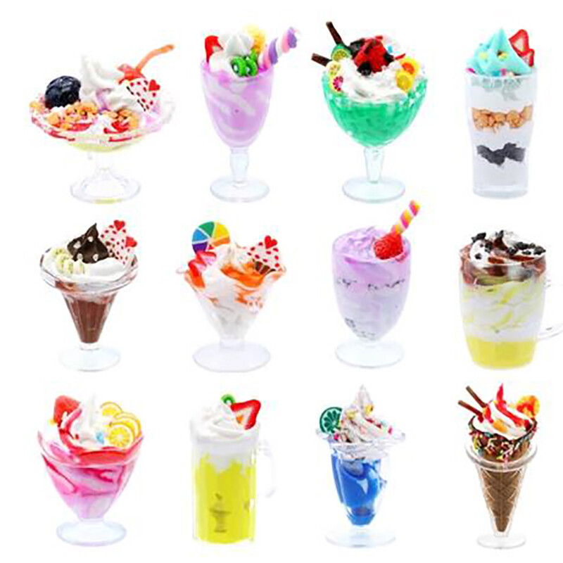 Ice Cream Sundae Plastic Containers