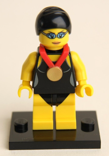 Lego Series 7 SWIMMING CHAMPION Swimmer CMF Minifigure Minifig COL097 ...