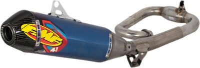 FMF Factory 4.1 Blue Titanium With Megabomb Yamaha YZF450 YZ450F 2020 ...