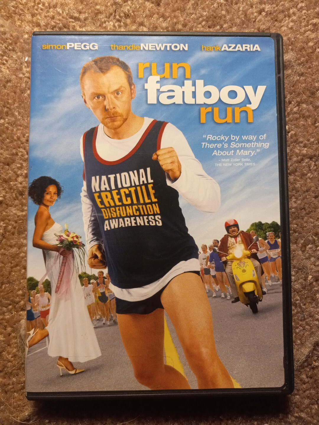 Run Fatboy Run (DVD, 2007) Simon Pegg, Hank Azaria, Thandie Newton. | eBay