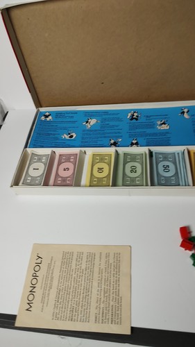 Vintage 1978 Monopoly Board Game Classic Parker Brother w 6 Metal Tokens | eBay