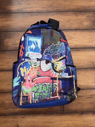 sprayground backpack limited edition SpongeBob Weast Side | eBay