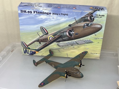 Valom De Havilland DH.95 Flamingo, 1/72 built & finished for display ...
