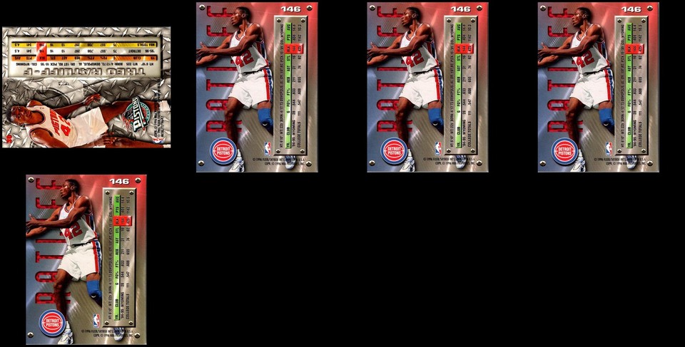 Metal Theo Ratliff (5) Card Lot - Running Low – Final Chance to Order ...