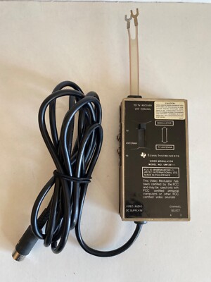 Texas Instruments UM 1381-1 Video Modulator RF Adapter | eBay