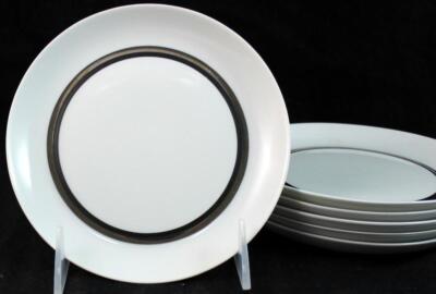 Block Platino Group of 6 Bread and Butter Plates | eBay