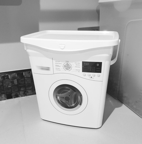 Plastic Storage Containers Soap Washing Up Powder Laundry Detergent Box ...