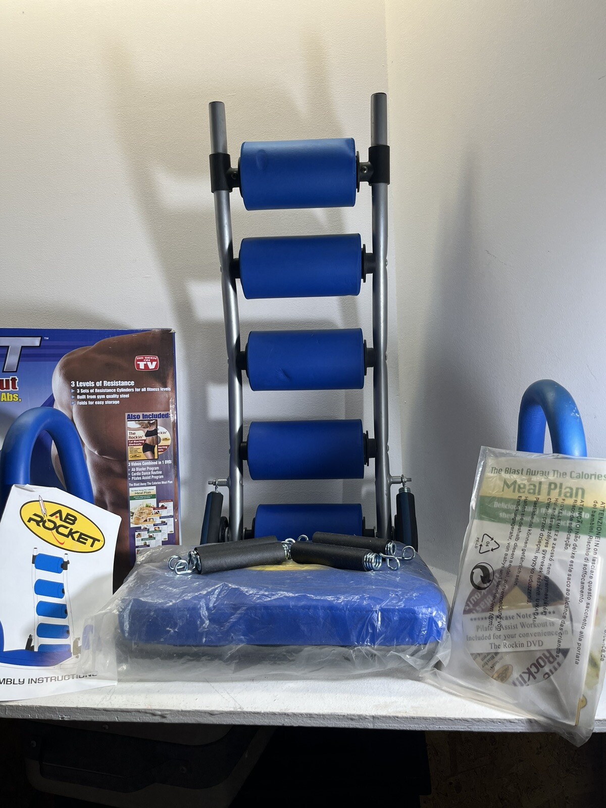 Ab Rocket For total AB Workout with box | eBay