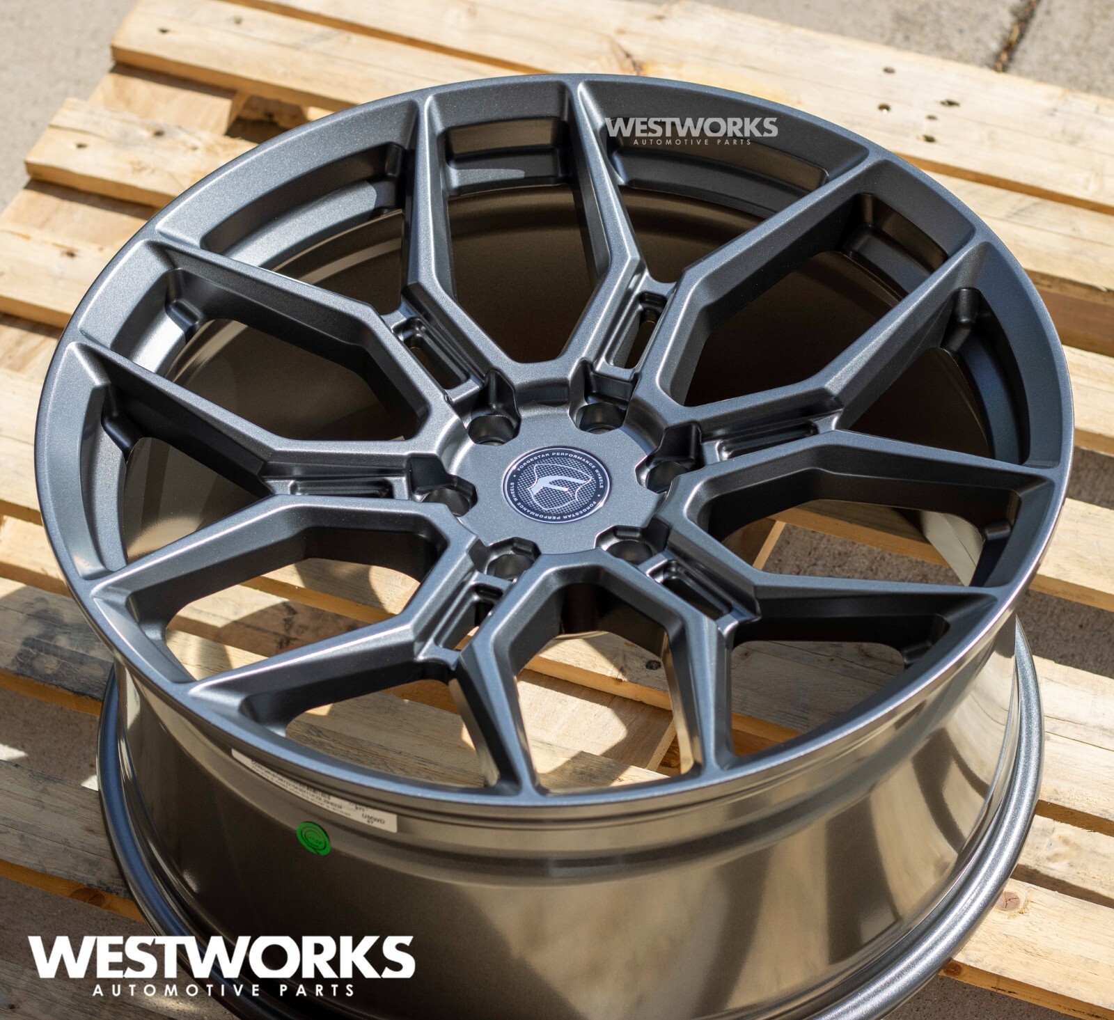 22x10 +30 Forgestar X12 Wheel Set fit Ford F150 R-Forged 6X135 ...