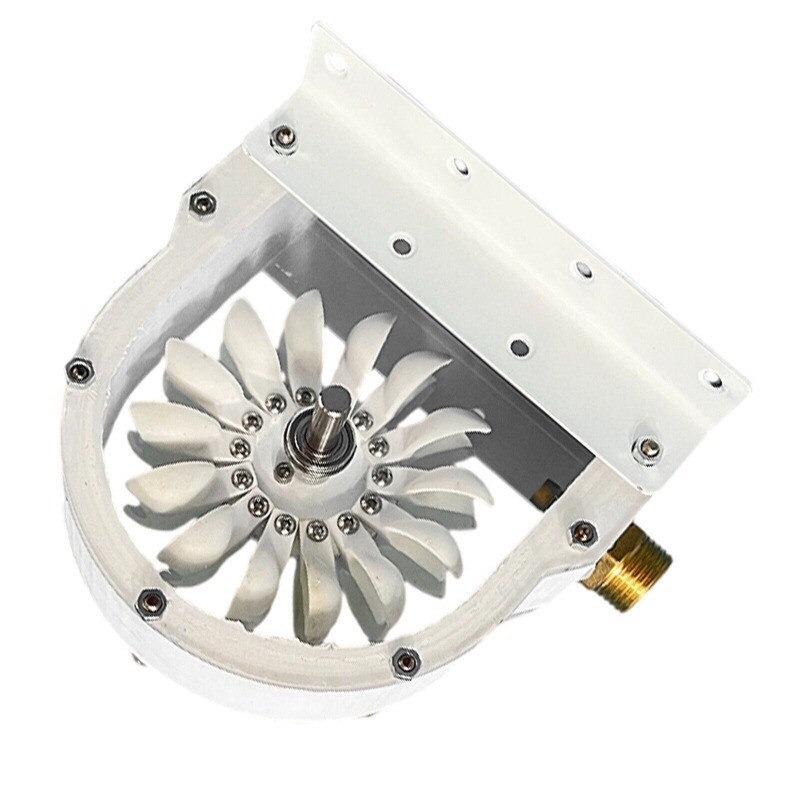 Water Turbine Generator Kit Mini Hydroelectric Pelton Wheel Power ...