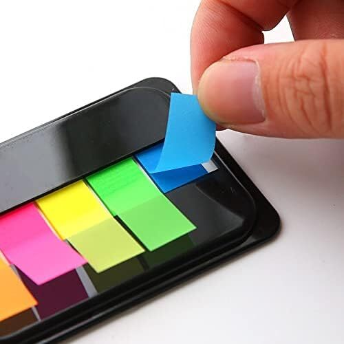 300PCS Transparent Sticky Index Tabs Book Markers Page Tabs Label ...