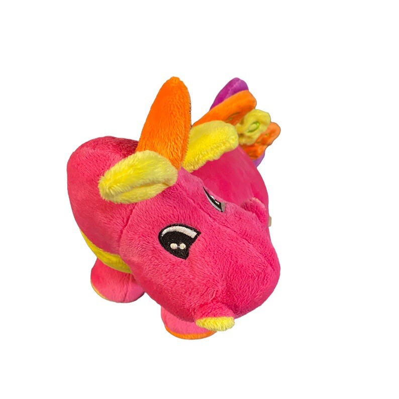 Dan Dee Alphabet Pink Dinosaur 18" Plush Soft Stuffed Animal Collector ...