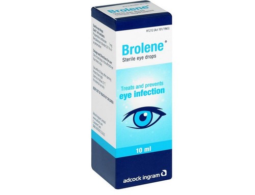 Brolene Eye Drops 10Ml x 5 Bottles for Eye Infections, Conjunctivitis ...