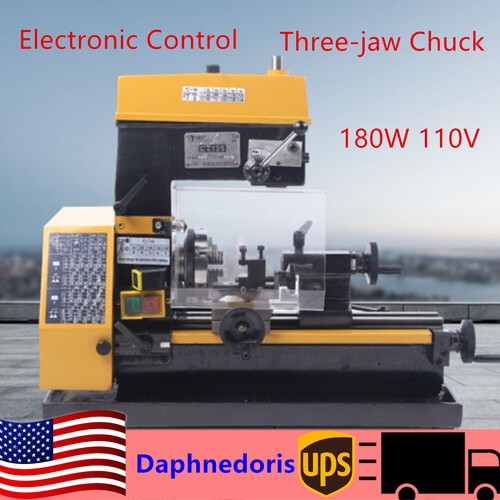 3 In 1 Mini Electric Metal Woodworking Equipment Lathe Micro Milling ...
