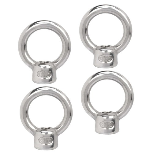 4 Pcs Threaded Eye Nut Eyelets Lifting Device Parts Metric Bolts | eBay