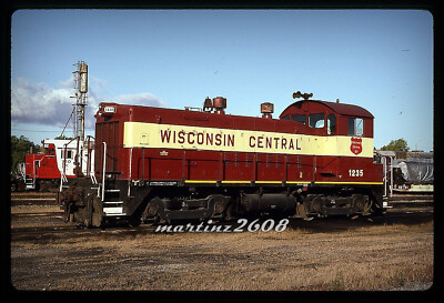 (YM) ORIG TRAIN SLIDE WISCONSIN CENTRAL (WC) 1235 ROSTER | eBay