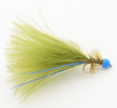 6 x Bluehead Blue Flash Damsel - Trout Fishing Flies | eBay