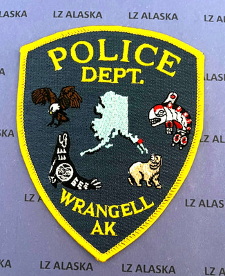 WRANGELL ALASKA POLICE DEPARTMENT SHOULDER SLEEVE PATCH (PD7) | eBay