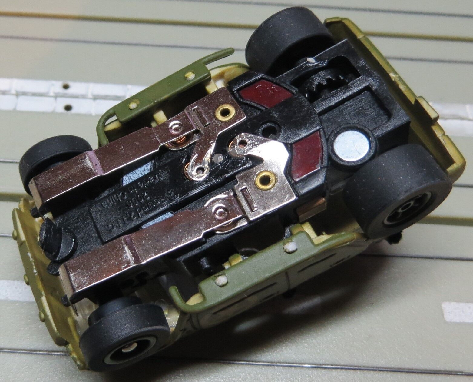 For H0 Slotcar Racing Model Railway ~ Hummer H2 With Xtraction Chassis ...