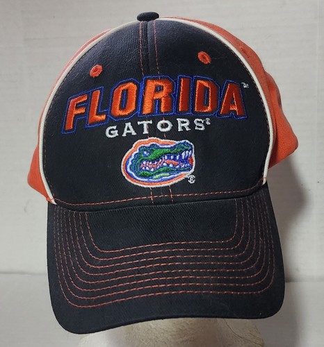 Florida Gators Black Orange Cap Hat Capsmith Hook Loop Strapback ...