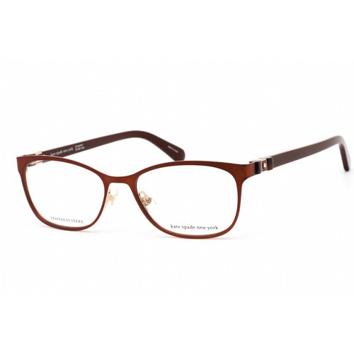 Kate Spade Women's Eyeglasses Opal Burgundy Full-Rim Frame, 51 mm Jonae ...