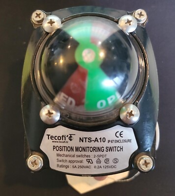 Tecofi Nts-A10 Valve Position Monitoring Indicator Limit Switch B455502 ...