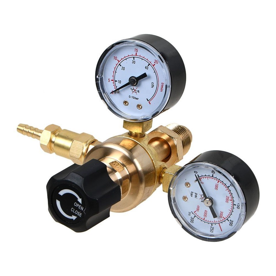 Argon CO2 For Miller Lincoln Mig Tig Flow Meter Welding Regulator ...